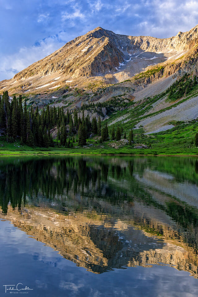 Snowmass Mountain Reflection (vertical) | Maroon Bells-Snowmass ...