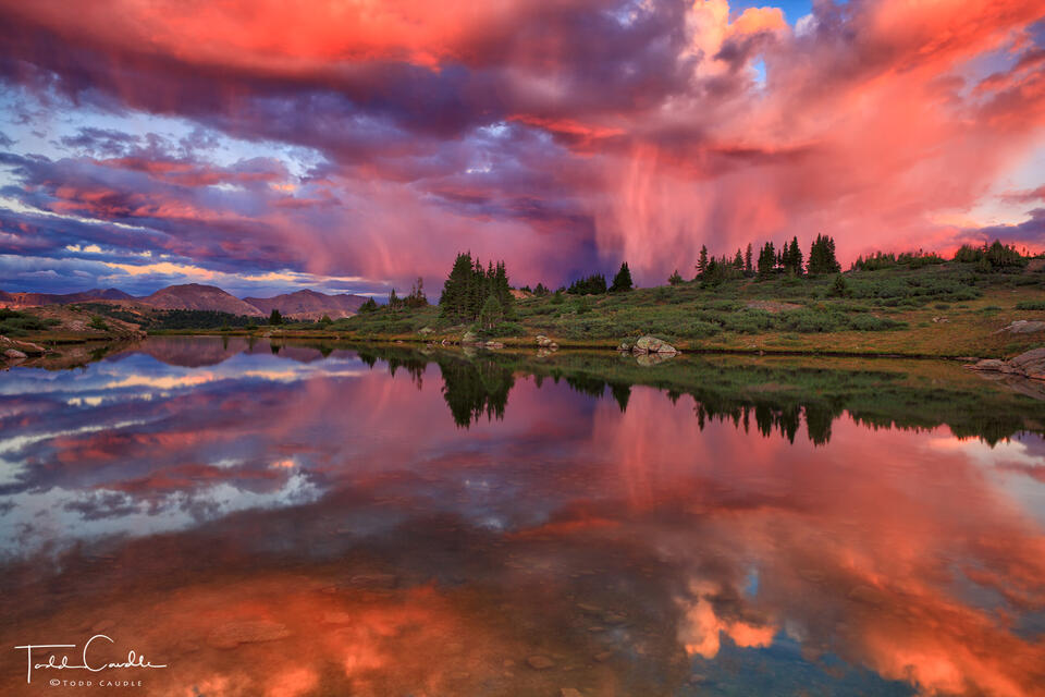 Sunset on Taylor Pass | Elk Mountains, Colorado | Skyline Press