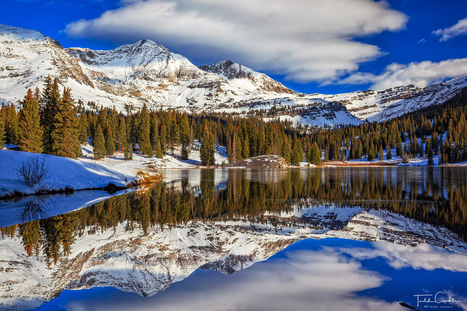 Fresh Snow at Lake Irwin | Ruby Range, Colorado | Skyline Press